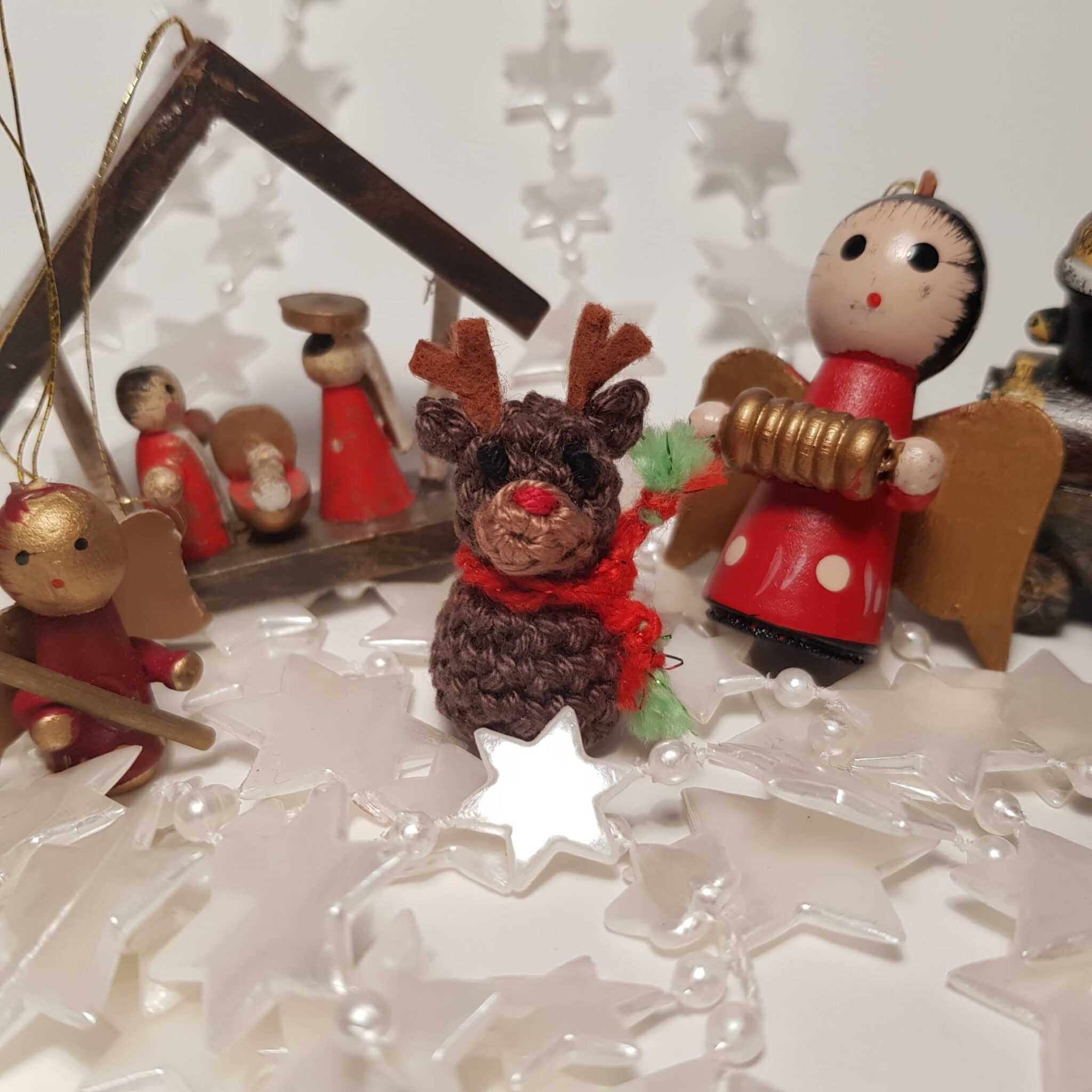 Haakpatroon: mini rendier - Gek op Haken