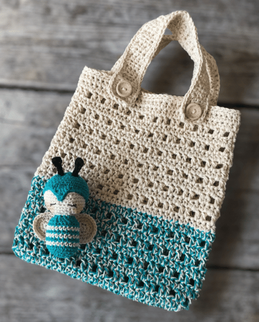 Voering in een gehaakte tas zetten! - Gek op Haken